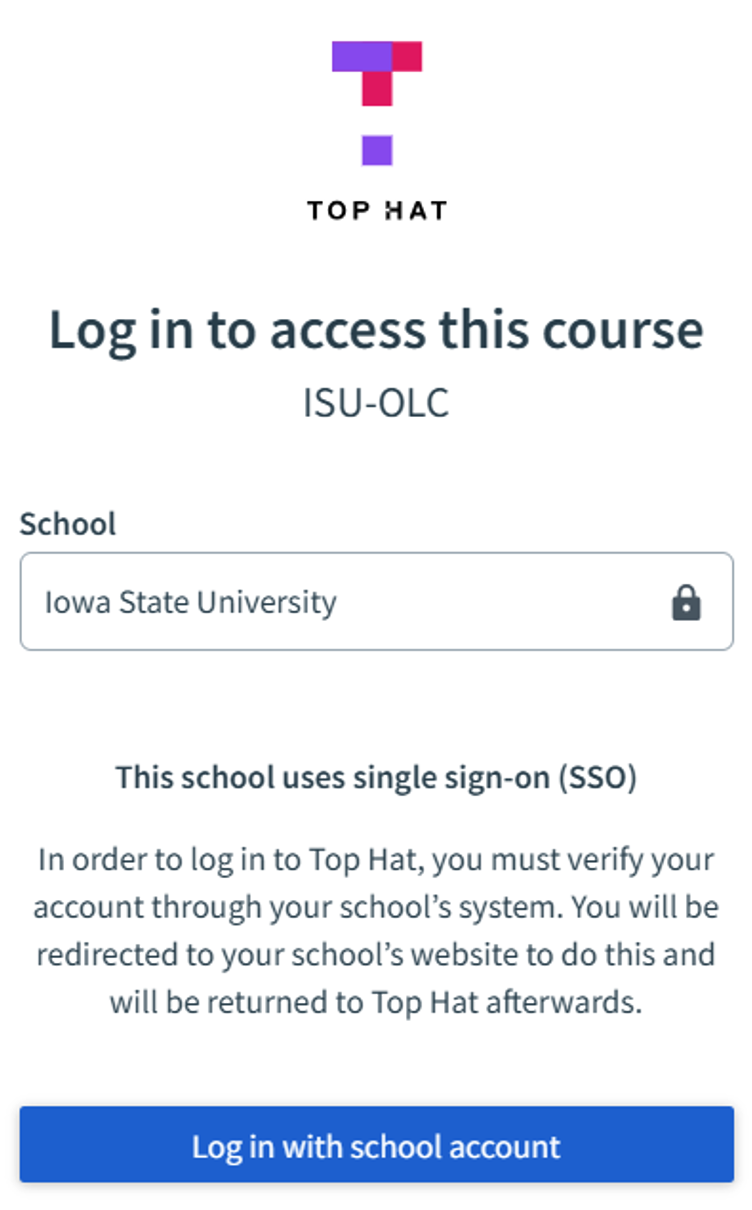 Iowa State University - Single Sign-On Account Setup
