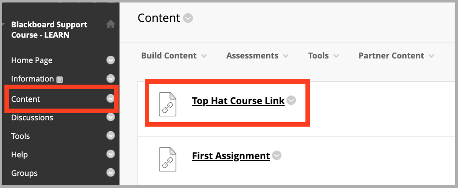 Student: Blackboard + Top Hat (Final Enrollment Step)