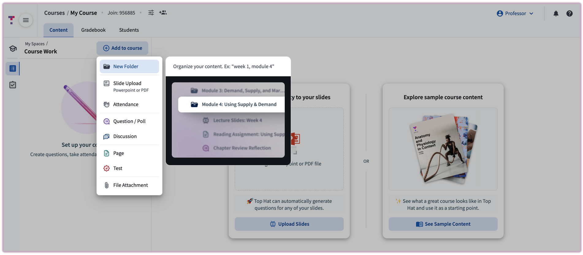 Educator: Creating and Presenting a Quiz