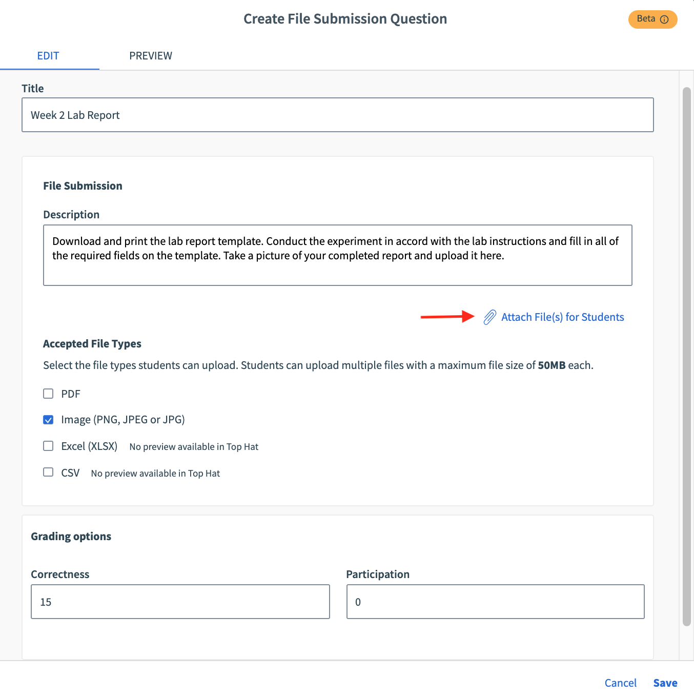 Educator: File Submission Questions