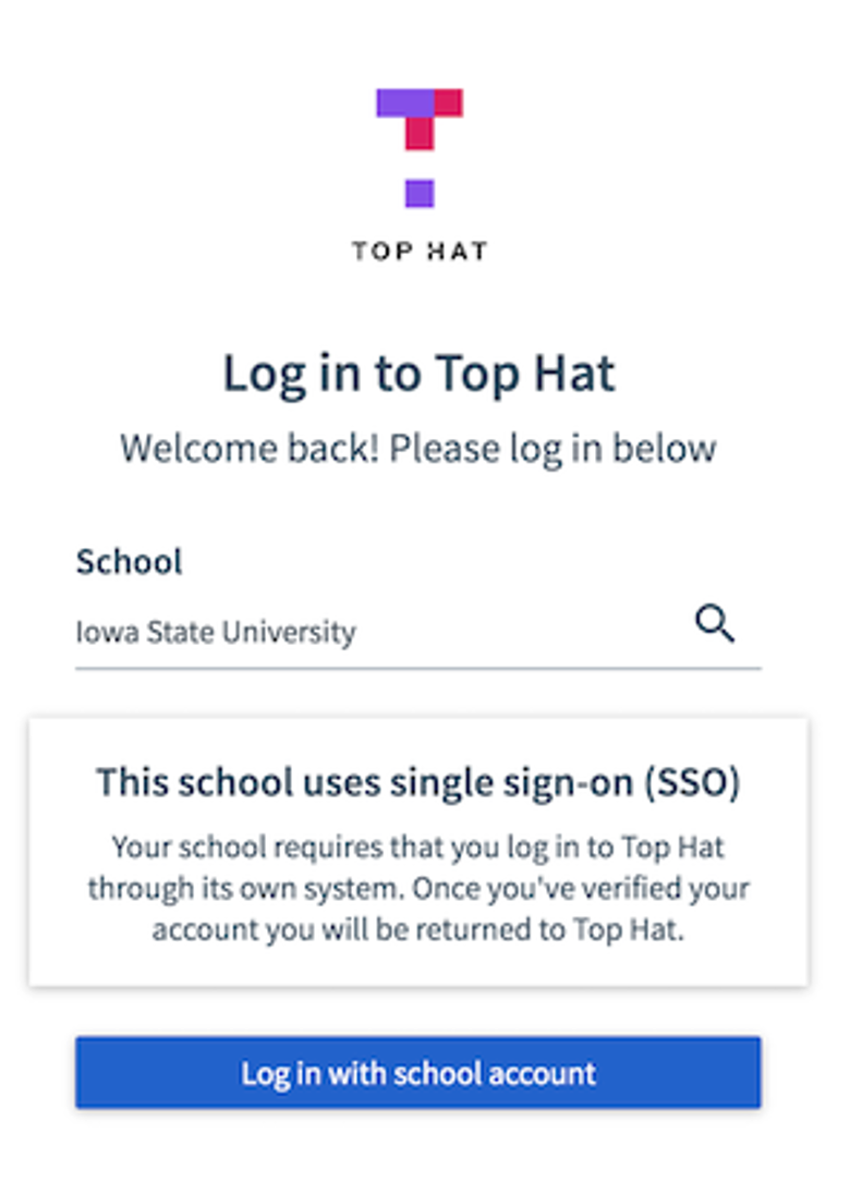 Iowa State University - Single Sign-On Account Setup