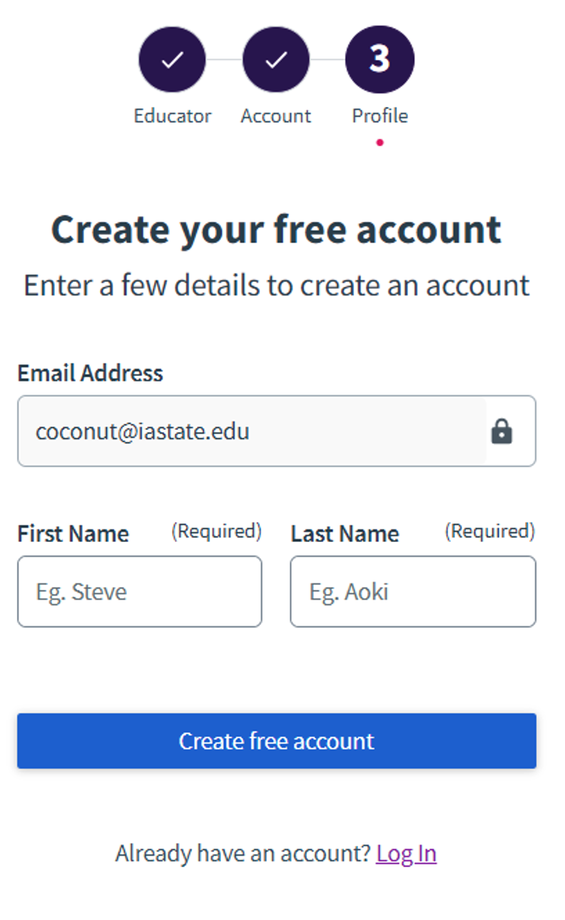 Iowa State University - Single Sign-On Account Setup