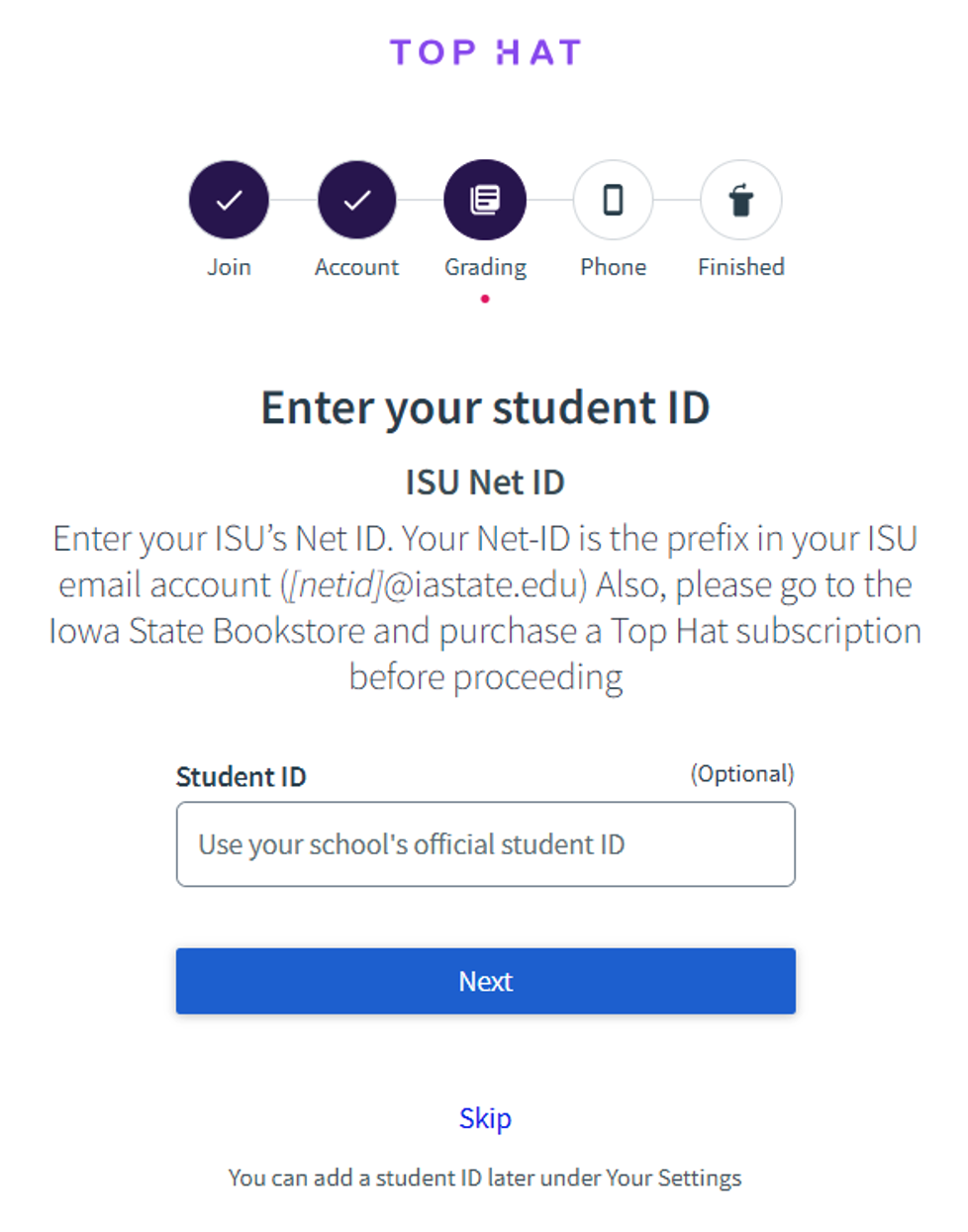 Iowa State University - Single Sign-On Account Setup