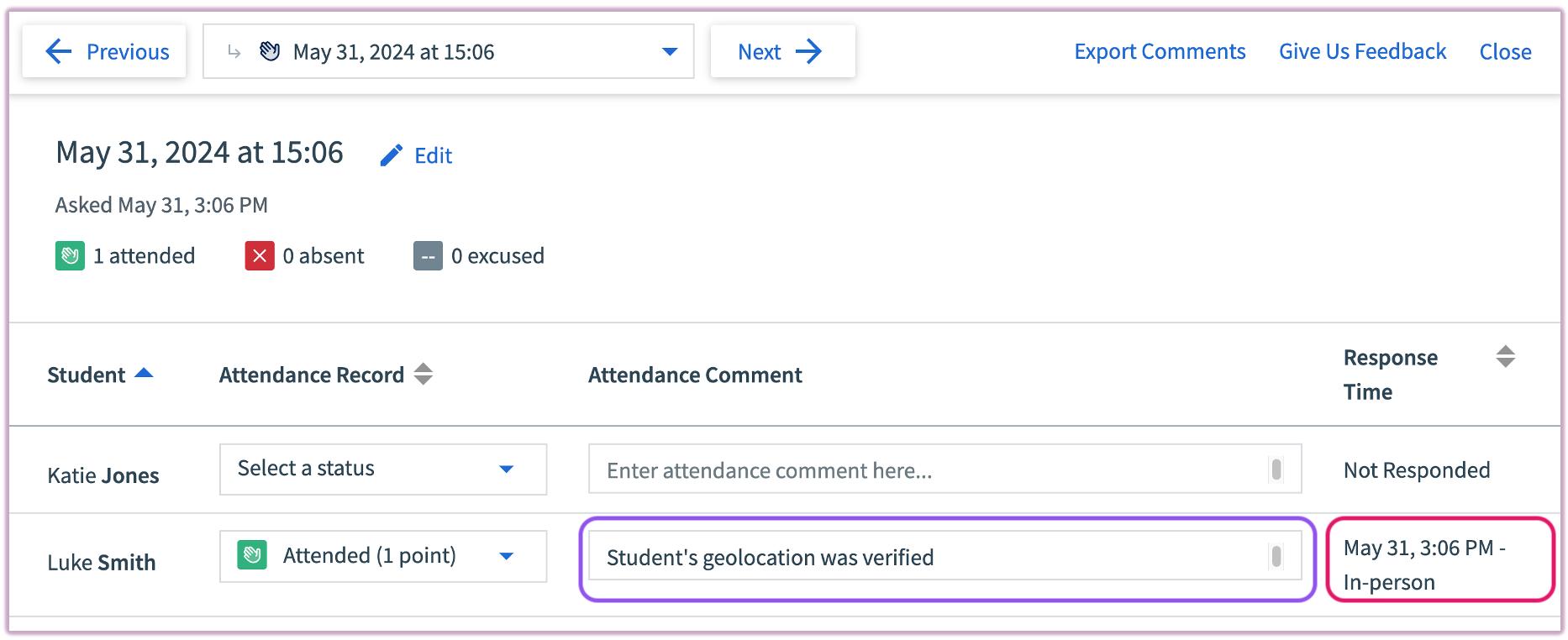 Educator: Course Settings