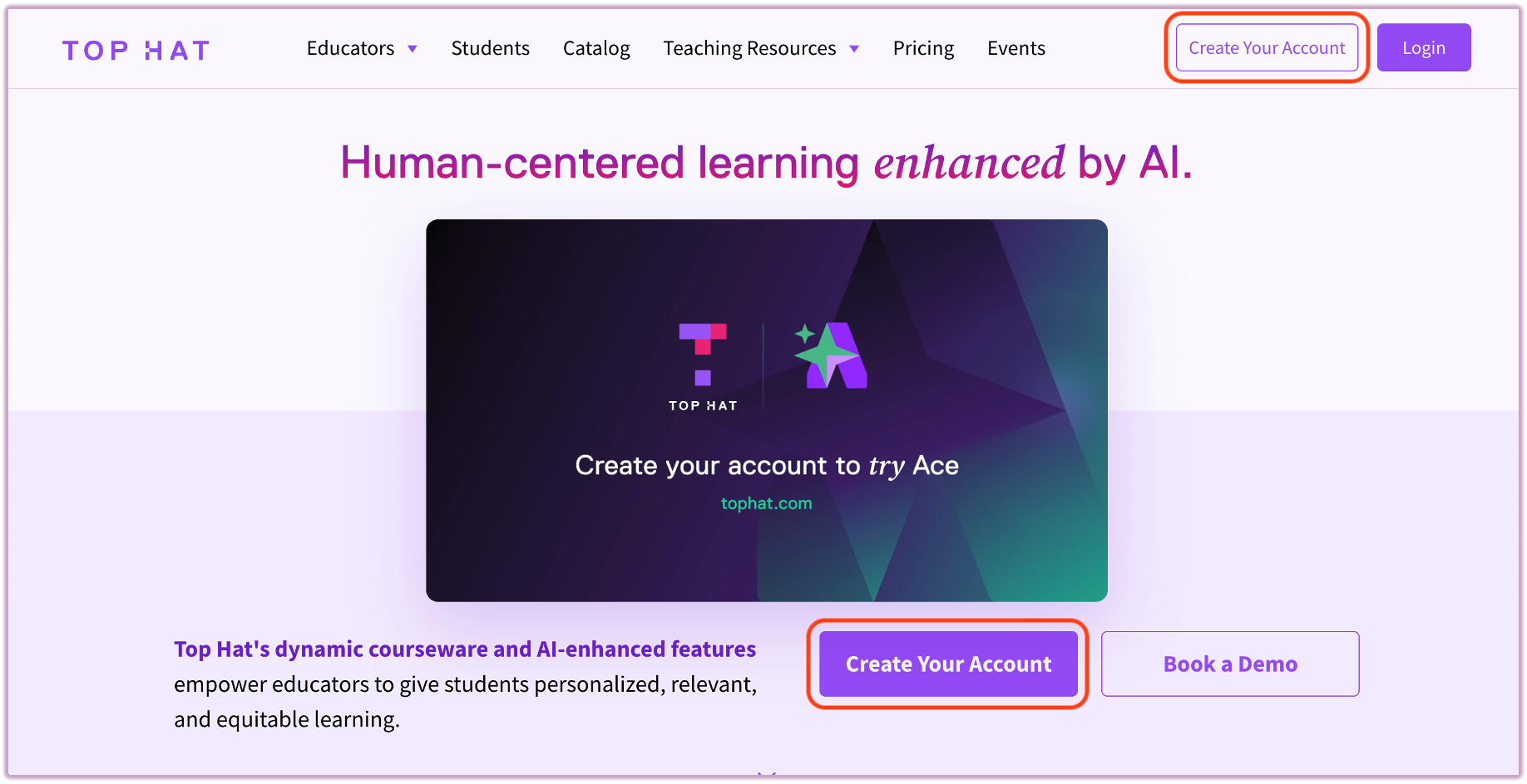 Educator: Creating an Account