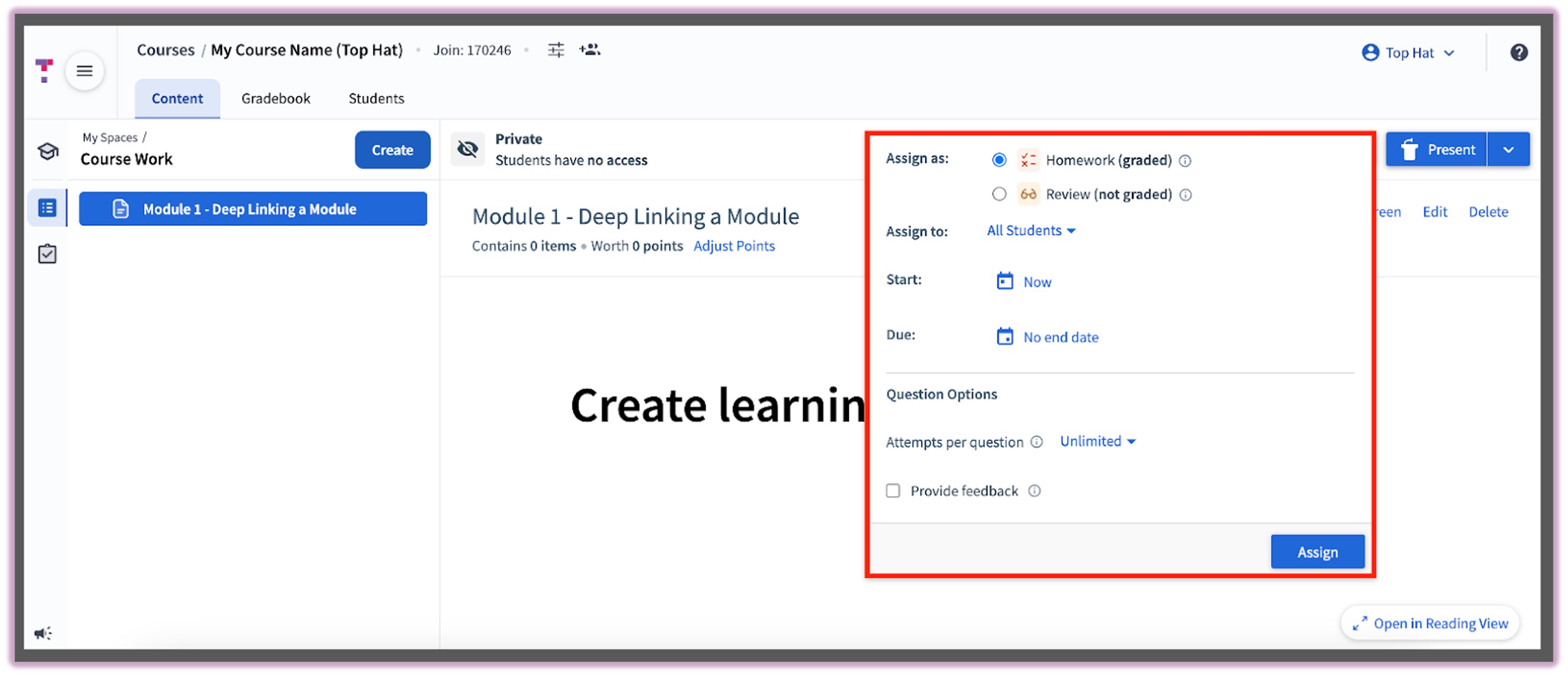 Welcome to Top Hat Support