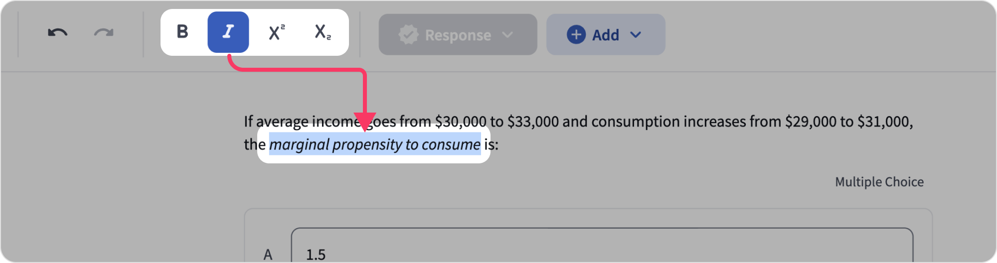Top Hat Question Builder