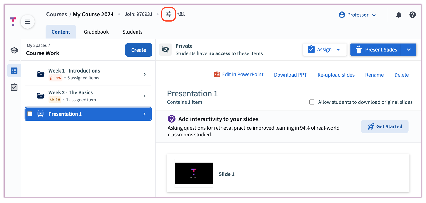 Educator: Attendance