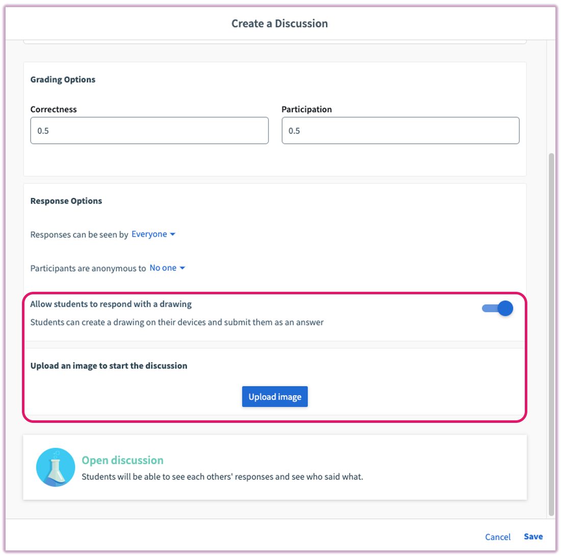 Educator: Discussions