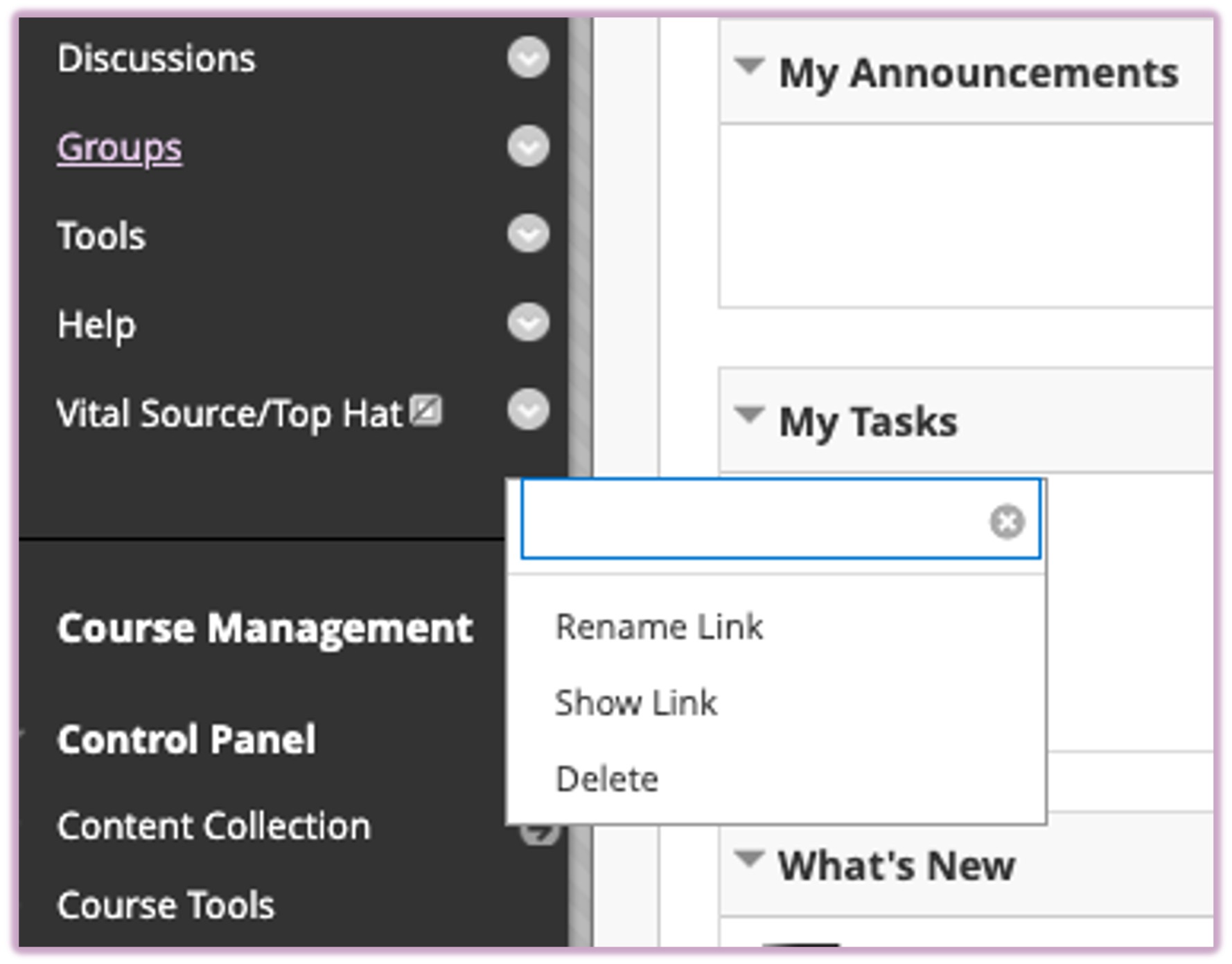 Educator: Connect a Course to Top Hat (VitalSource + Blackboard LTI 1.3)