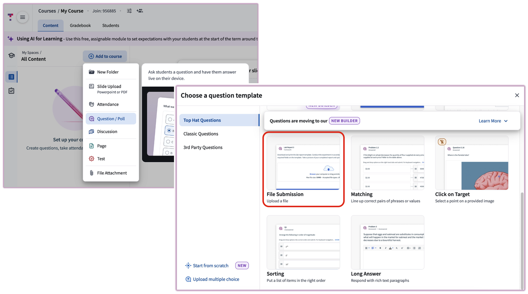 Educator: File Submission Questions