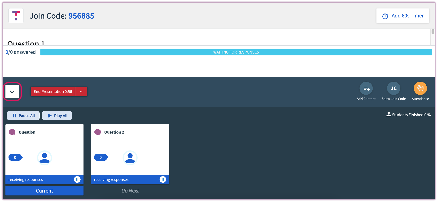 Educator: Creating and Presenting a Quiz