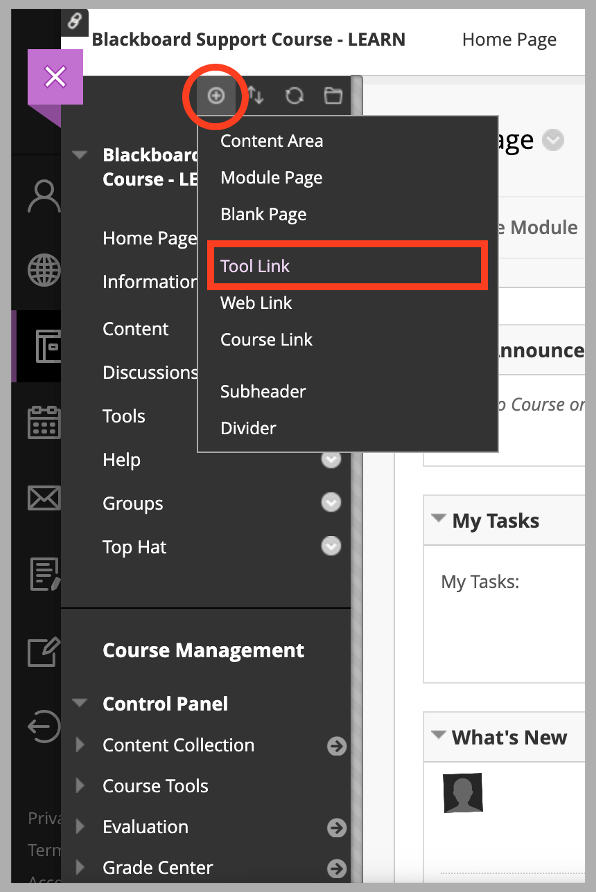 Educator: Blackboard LTI 1.3 (Connecting Courses, Syllabus Insert, Deep ...