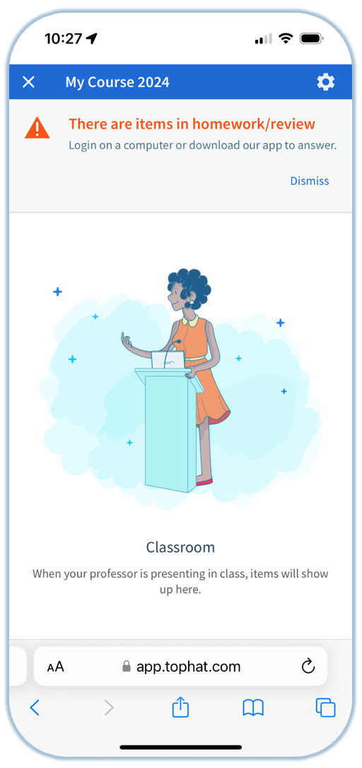 Top Hat System Requirements